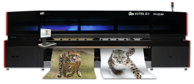 EFI VUTEk X3r: Advanced Roll-to-Roll Inkjet Printer